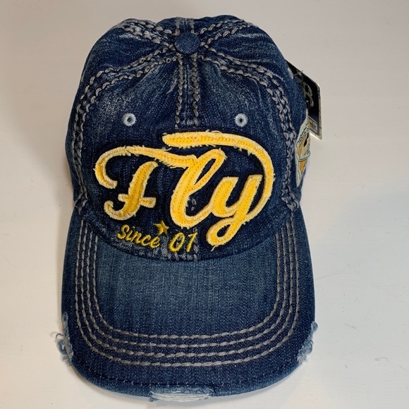 Private Label | Accessories | 9s Style Distressed Denim Ball Cap Nwt ...